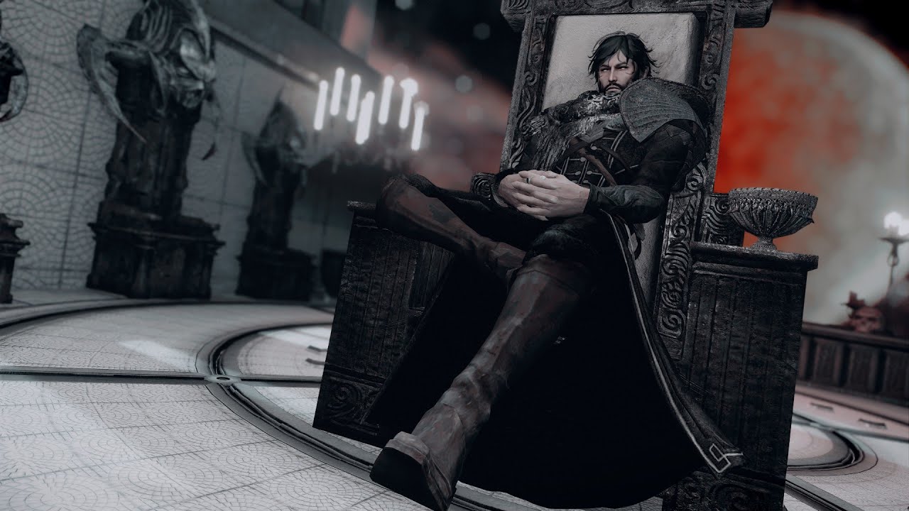 [SkyrimSE MOD] HDT-SMP Vampire Coat from Vero Darke - YouTube