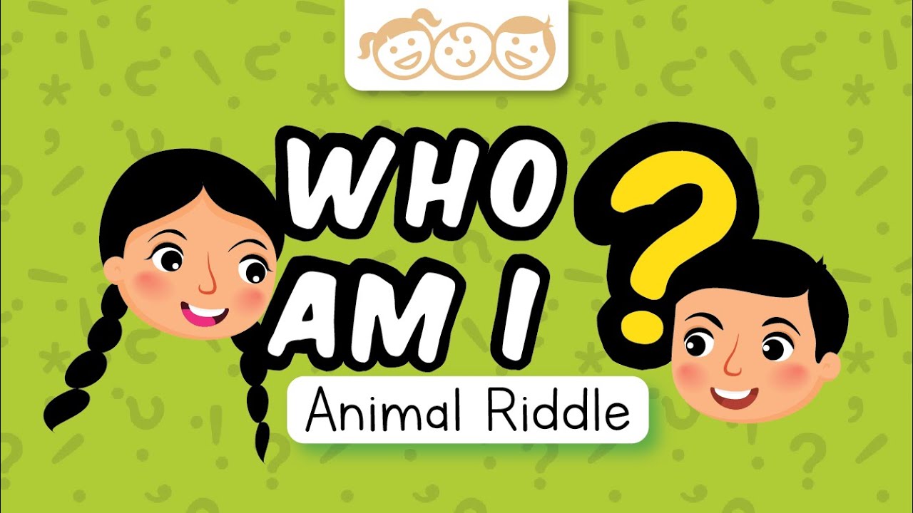 WHO AM I ? Animal Riddle - YouTube