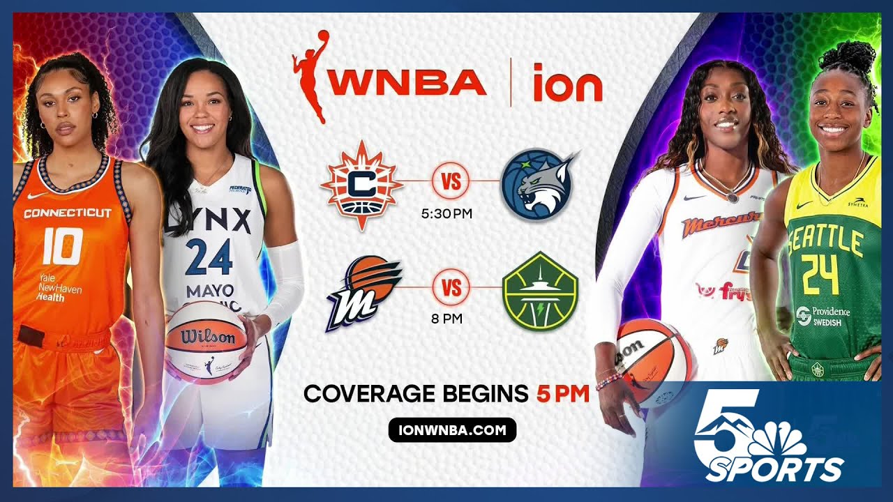 Two WNBA games on Ion this Friday - YouTube