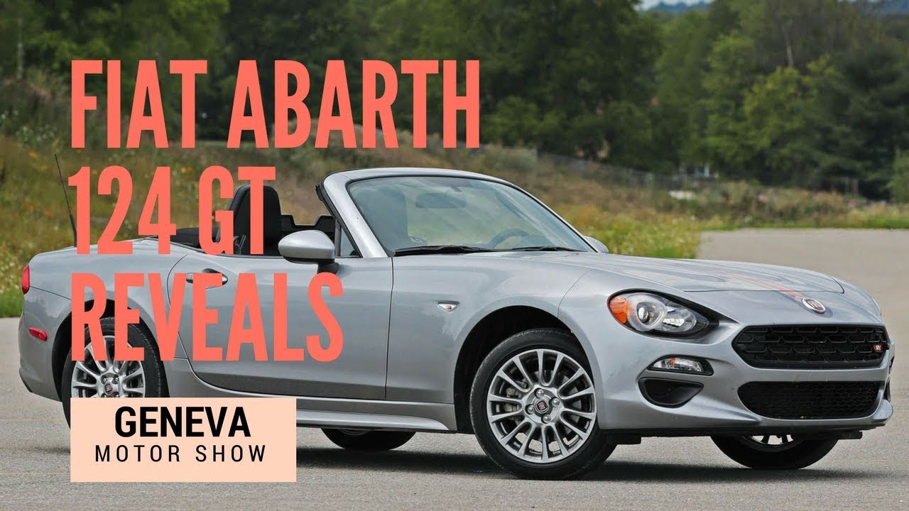 Fiat Reveals Abarth 124 GT With Carbon Fiber Hardtop - Geneva Motor ...