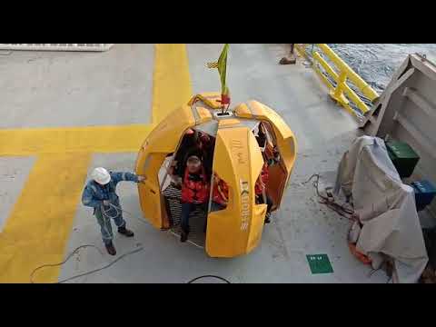 Offshore Personnel transfer device - YouTube