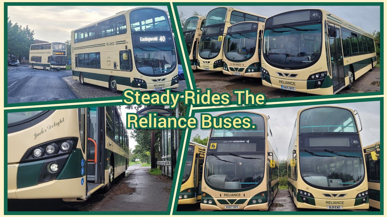 (SRE69) Steady Rides The Reliance Buses In York - YouTube