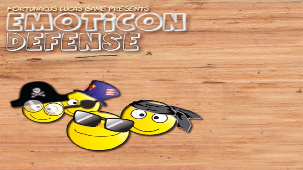 Emoticon Defense Gameplay | Red, Grey or Basic Emojis? - YouTube