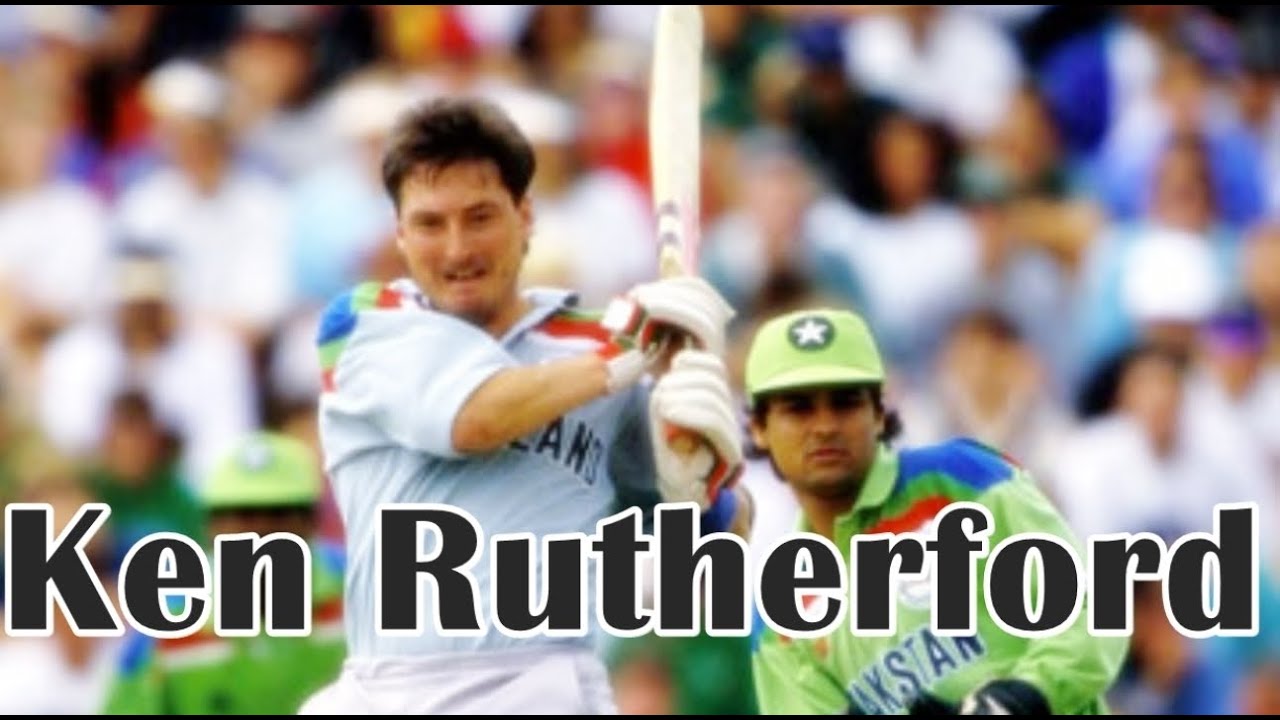 Ken Rutherford 57 vs Australia at Auckland in 1992 World Cup - YouTube