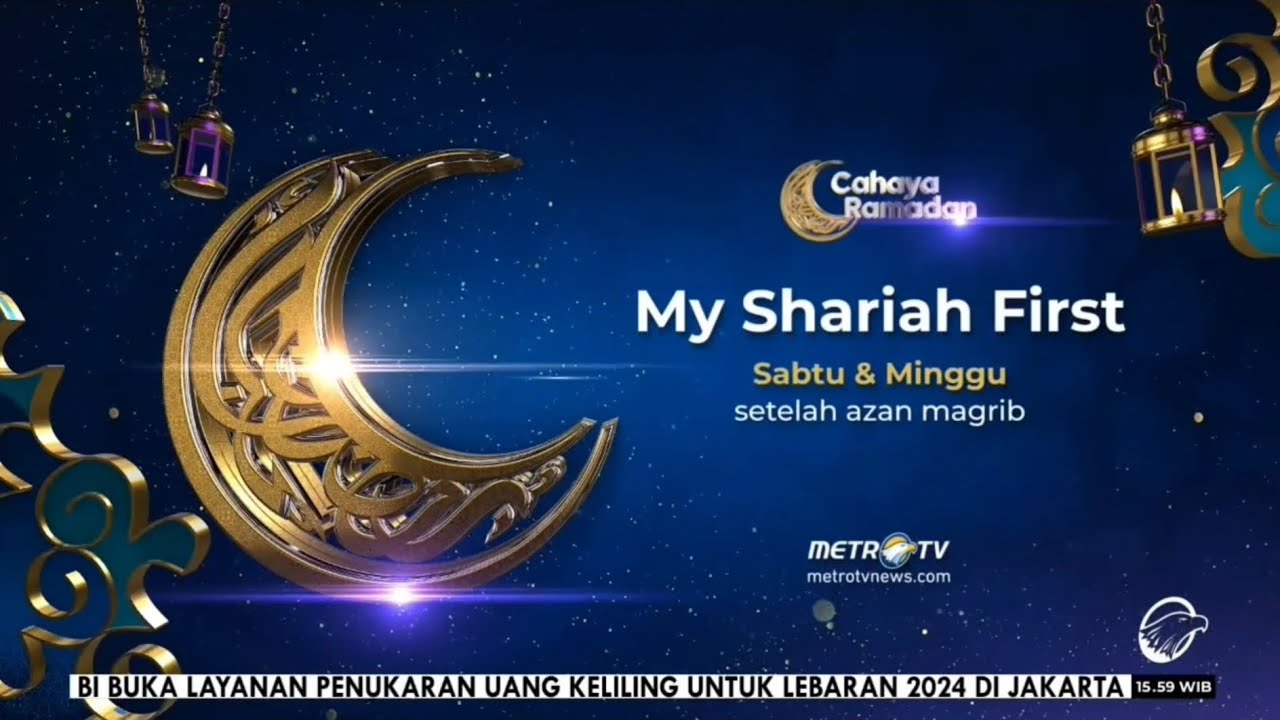 Promo Program My Shariah First Metro TV - YouTube