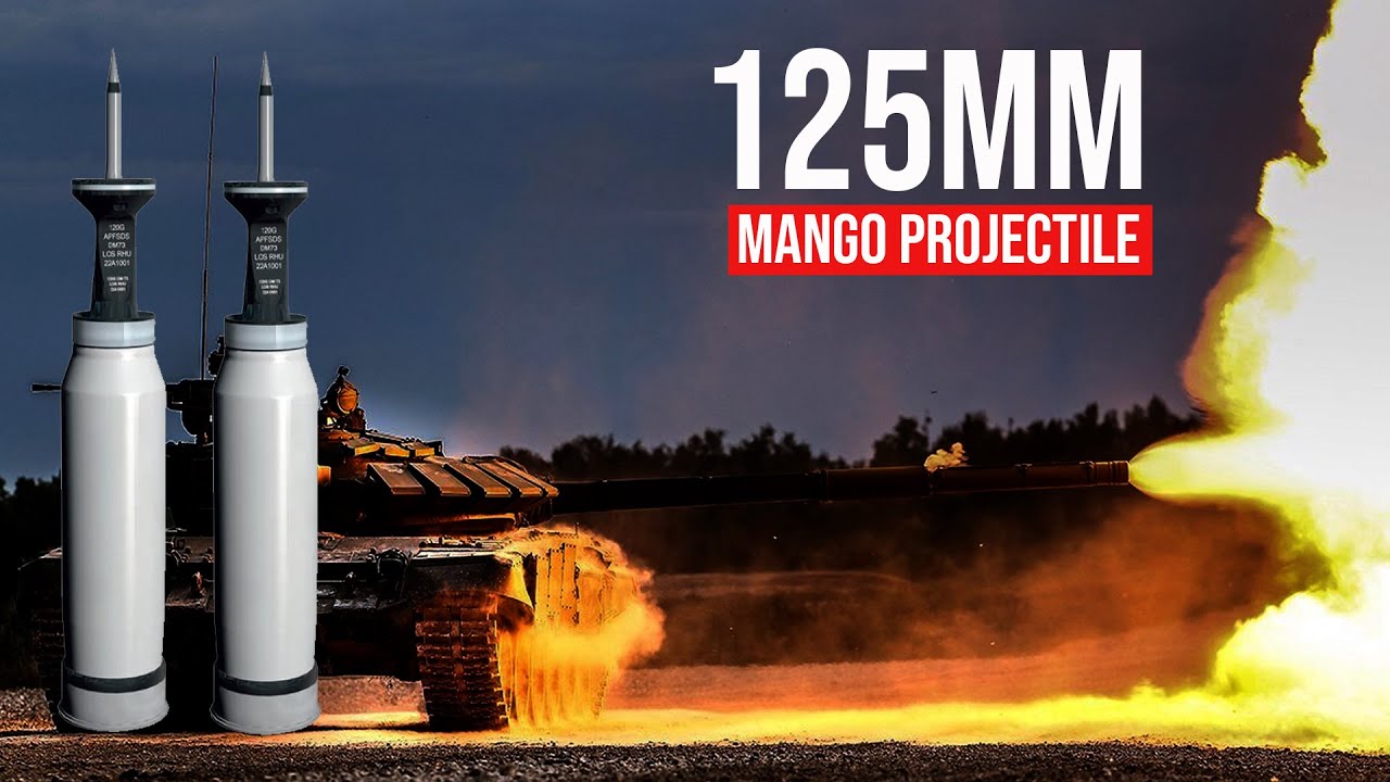 Russia, India to produce 125mm Mango projectile against Chobham armor ...
