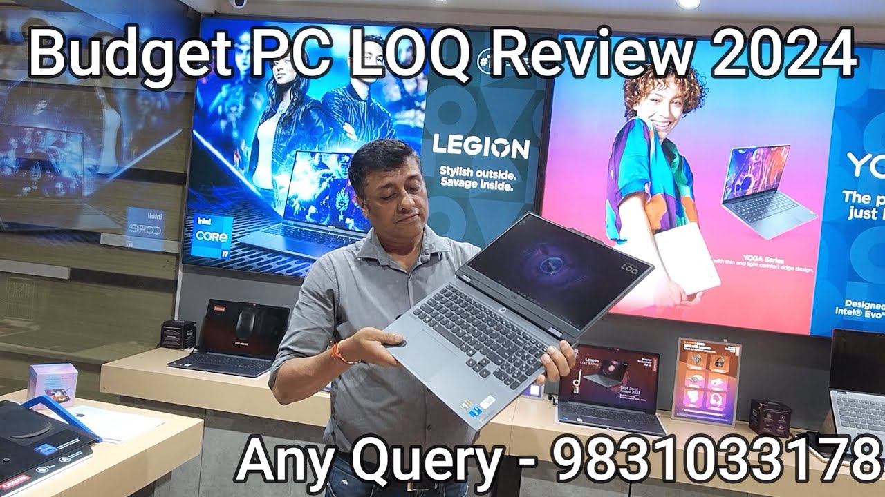 Lenovo Budget PC LOQ Review 2024 - YouTube