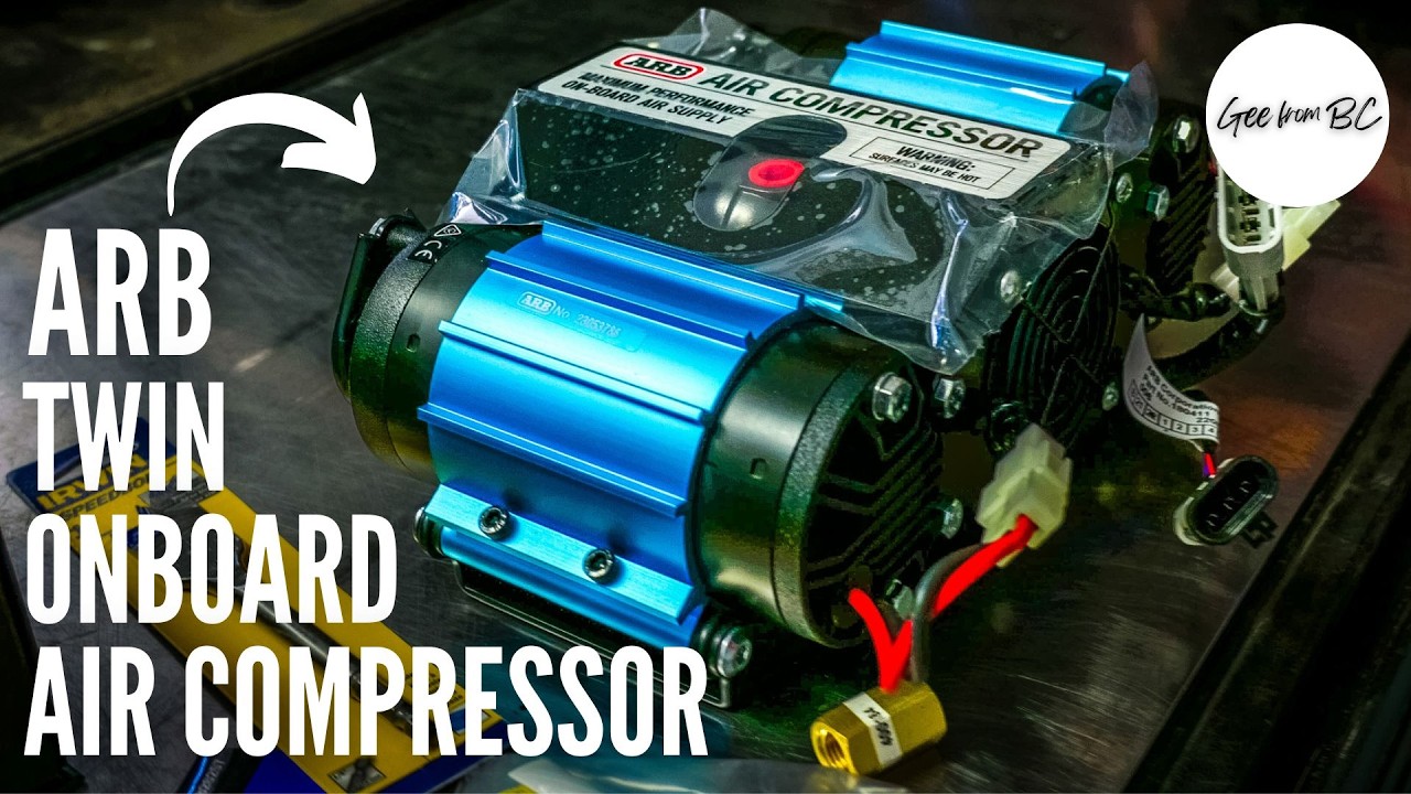 INSTALLING AN ARB TWIN ONBOARD AIR COMPRESSOR ON A 2018 FORD F150 ...