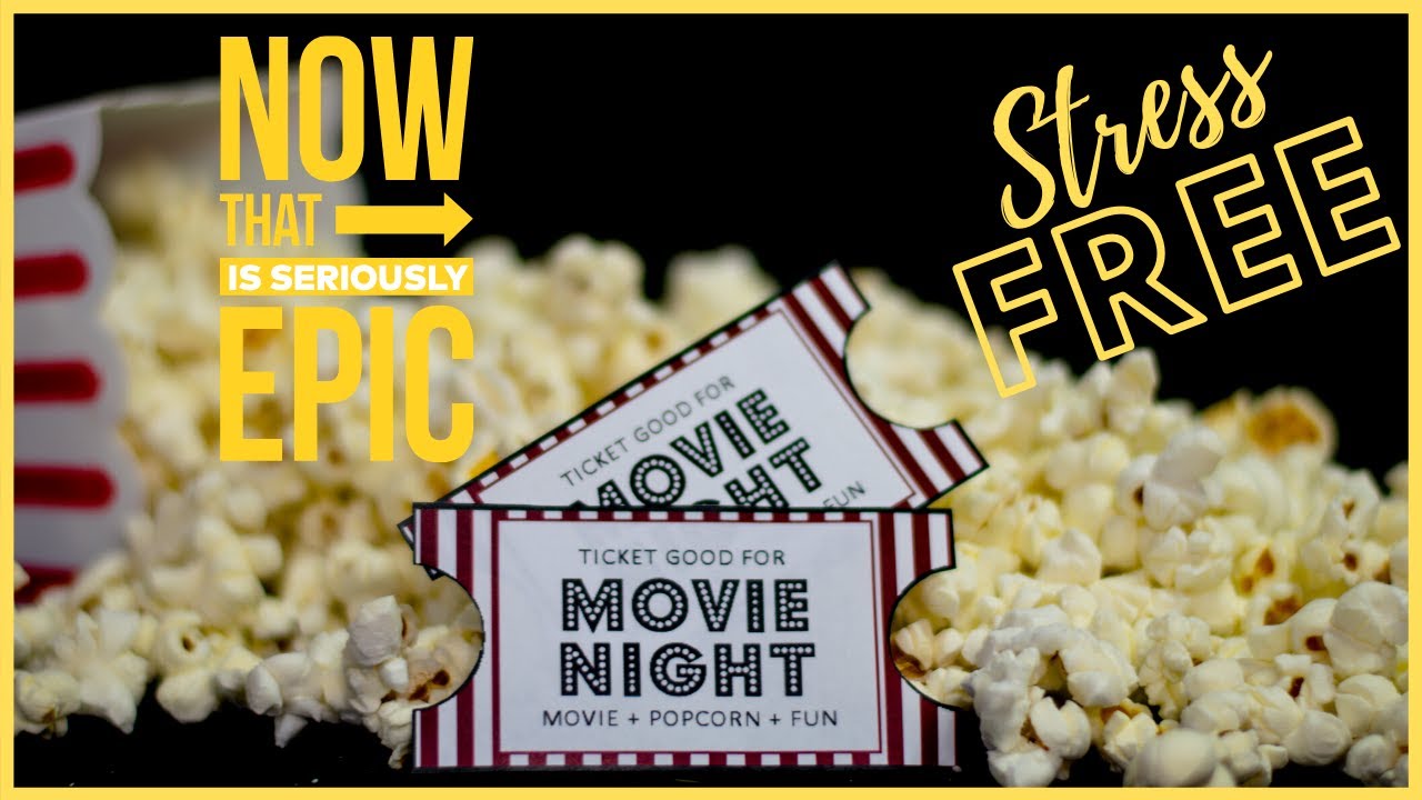 SUMMER OUTDOOR MOVIE NIGHT | TIPS FOR STRESS FREE PARTY PLANNING - YouTube