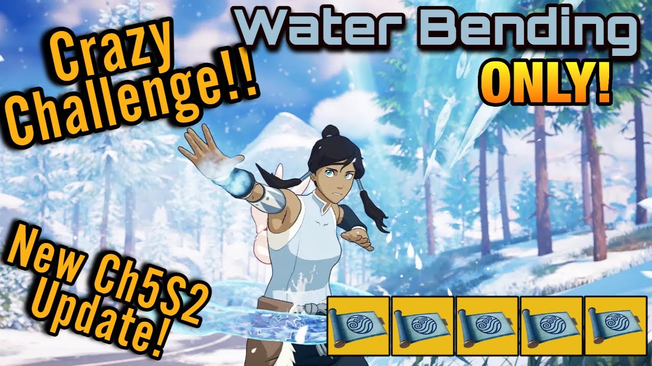 Crazy New Water Bending Only Challenge!! Must Watch!!! - YouTube