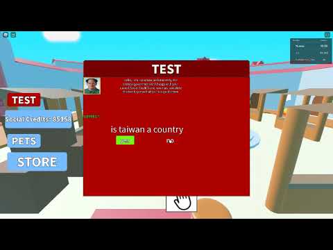 how to complete social credit test social credit simulator - YouTube