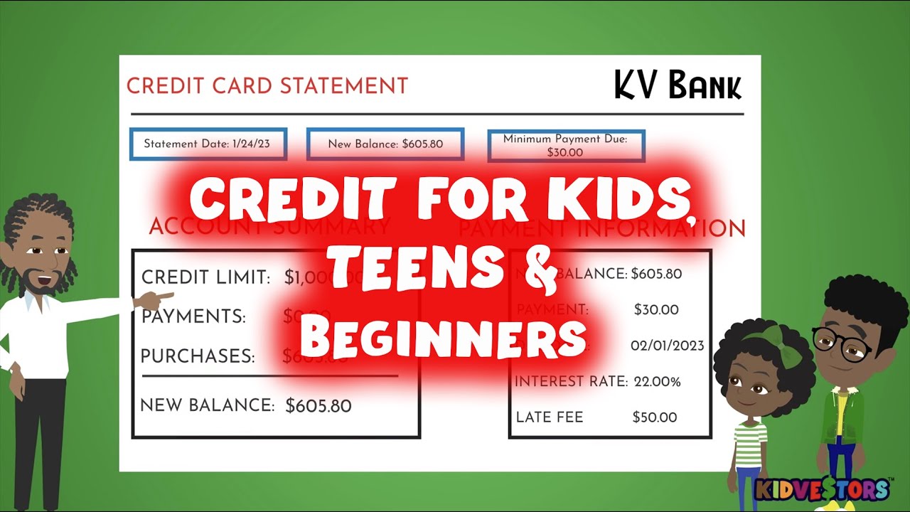 How To Build Your Credit for Kids, Teens, and Beginners! - YouTube
