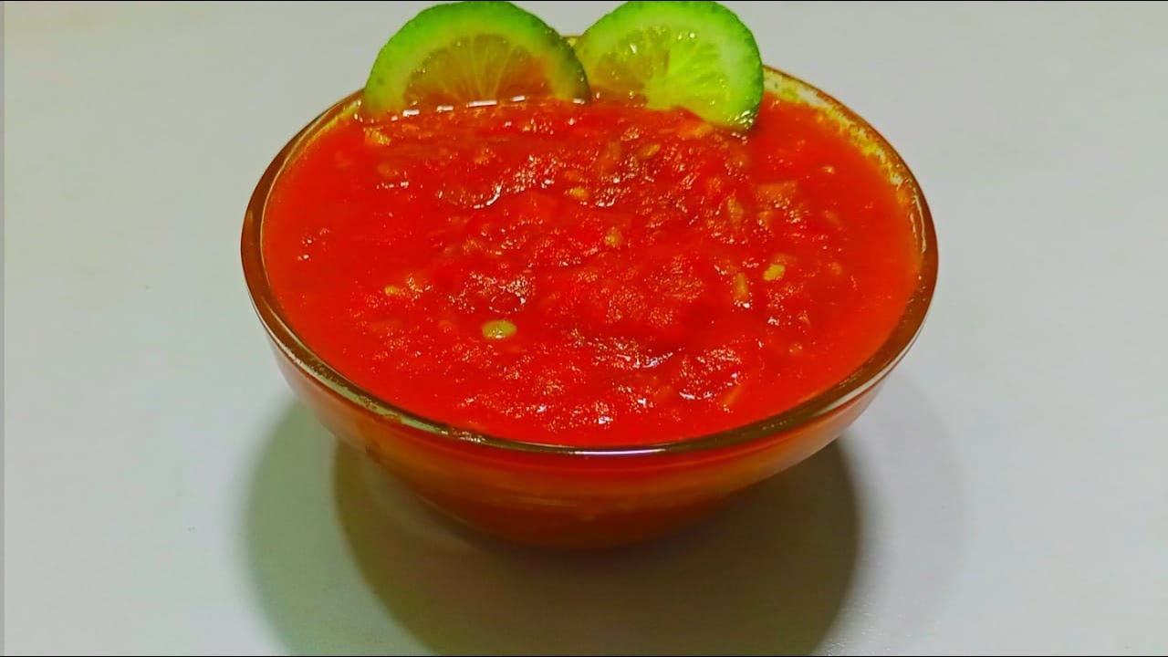 Momo chutney Recipe|Momo Chutney|Spicy Momos Chutney|Red Chilli Chutney ...