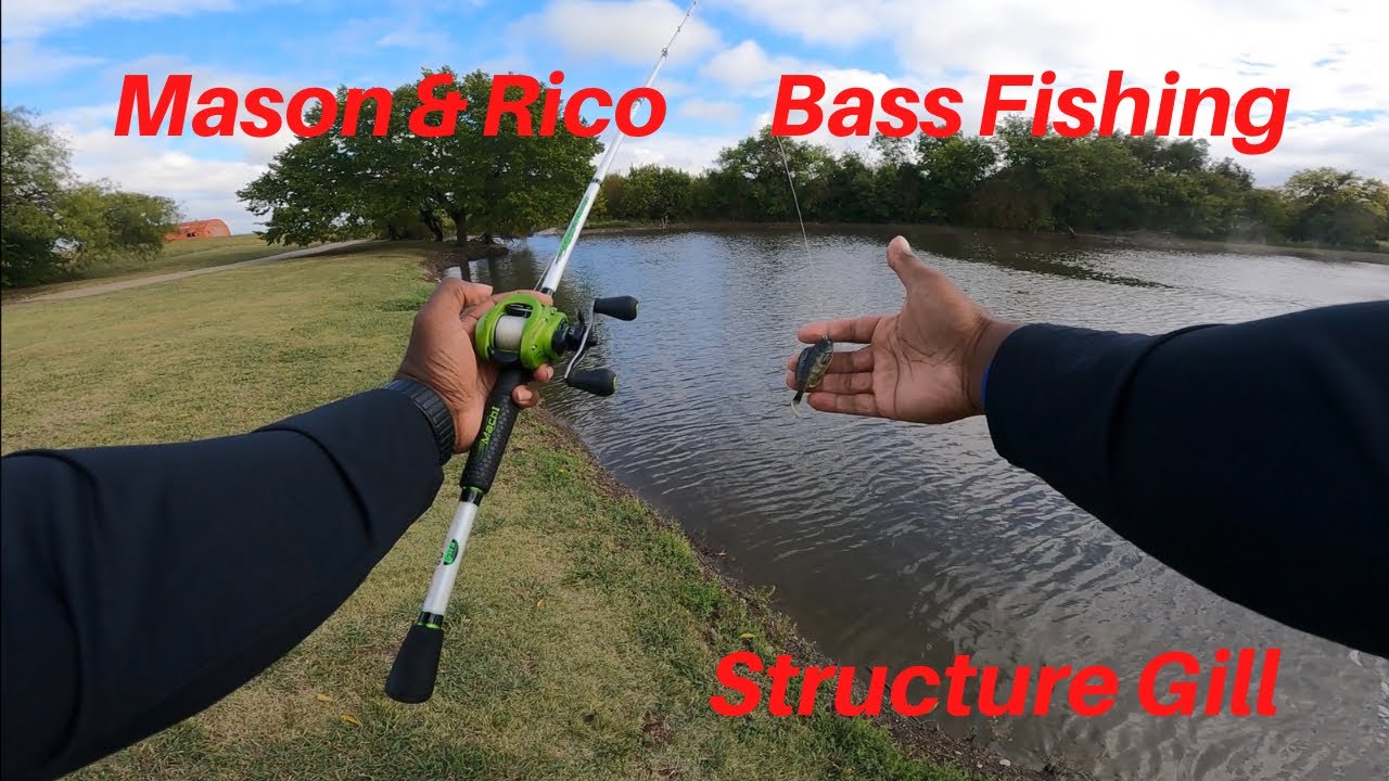 Mason & Rico Bass Fishing - Structure Gill - YouTube