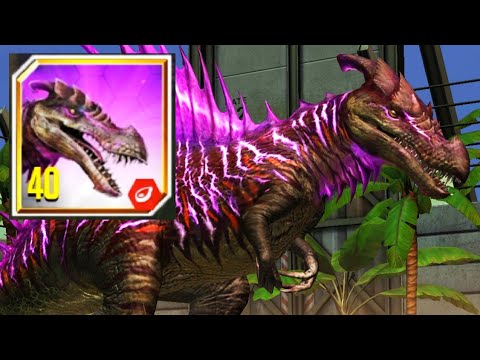 NEW CHROMASPINUS HYBRID MAX LEVEL|| Jurassic World The Game - YouTube