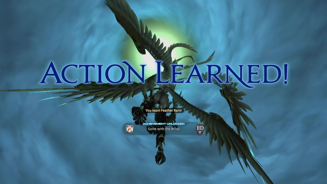 [Blue Mage Spells] FFXIV: Feather Rain - The Howling Eye (Extreme ...