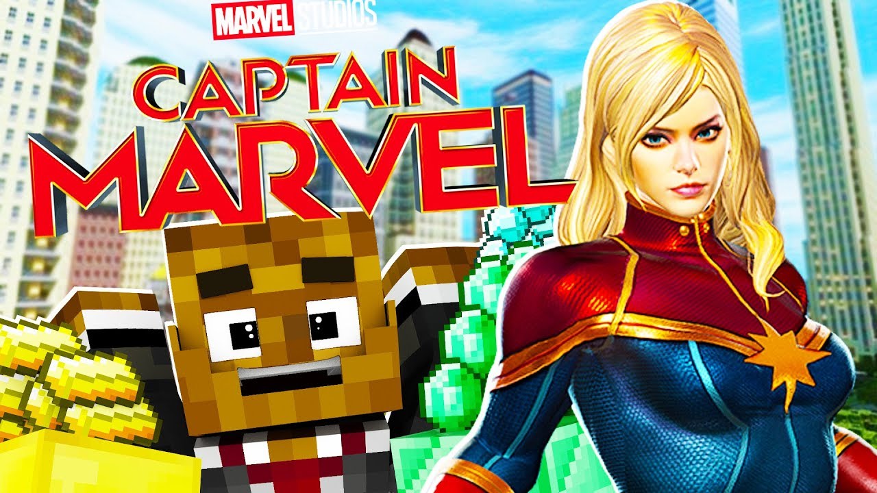 CAPTAIN MARVEL GOLD RUSH THE CRAZIEST MINECRAFT MODDED GAMEMODE EVER ...