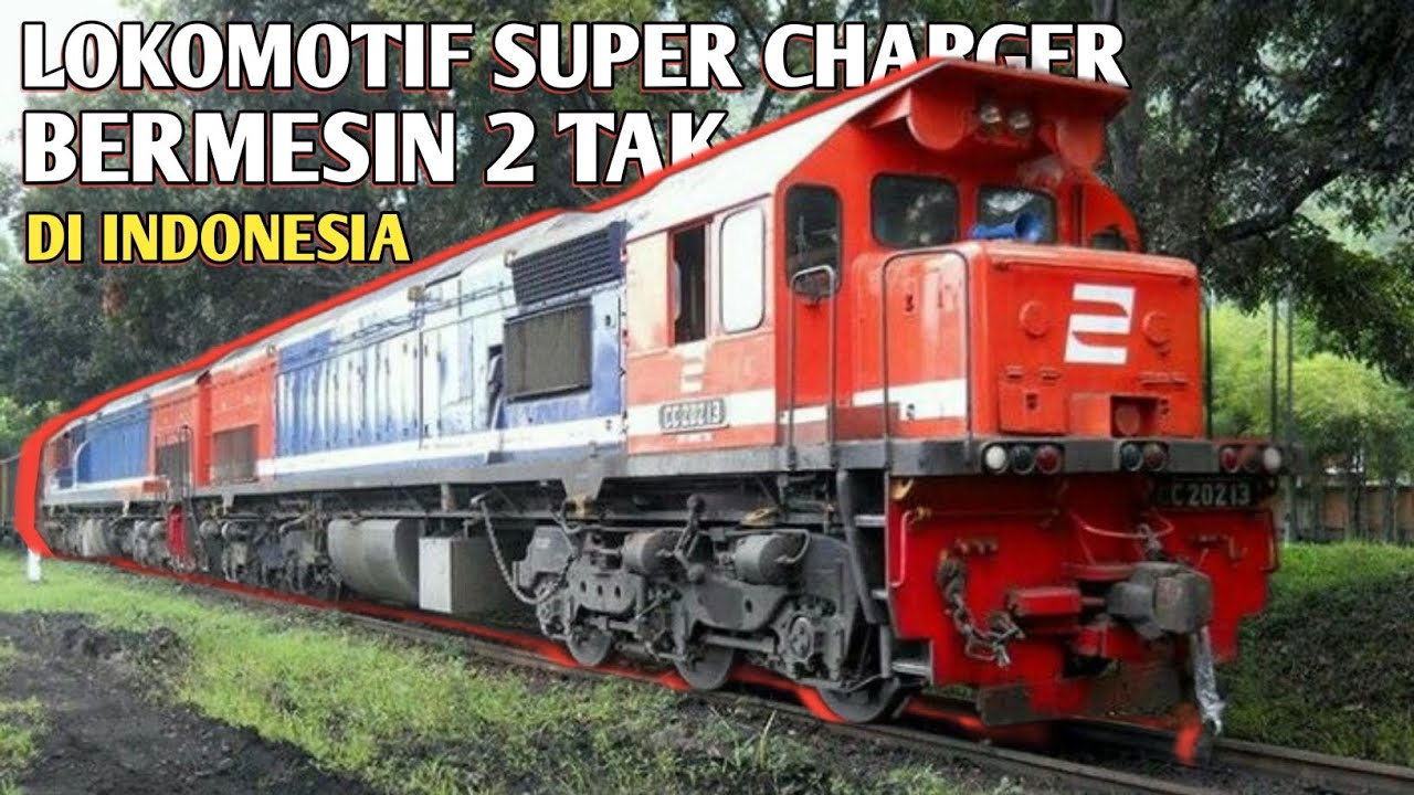 Lokomotif CC202 Penarik Rangkaian Batu Bara buatan Electro Motive ...