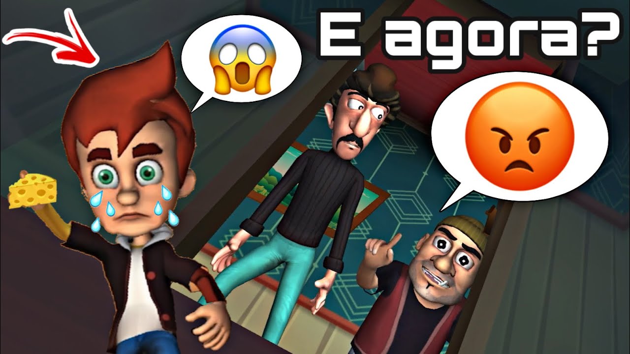 OS INVASORES ME PRENDERAM NO PORÃO! GAMEPLAY SCARY ROBBER PETER GAMES ...