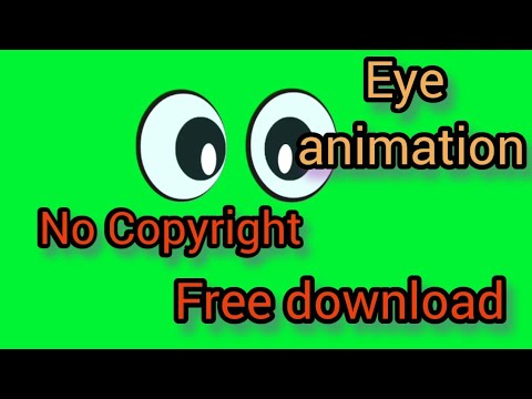 eye green screen animation effect free download (No Copyright) - YouTube