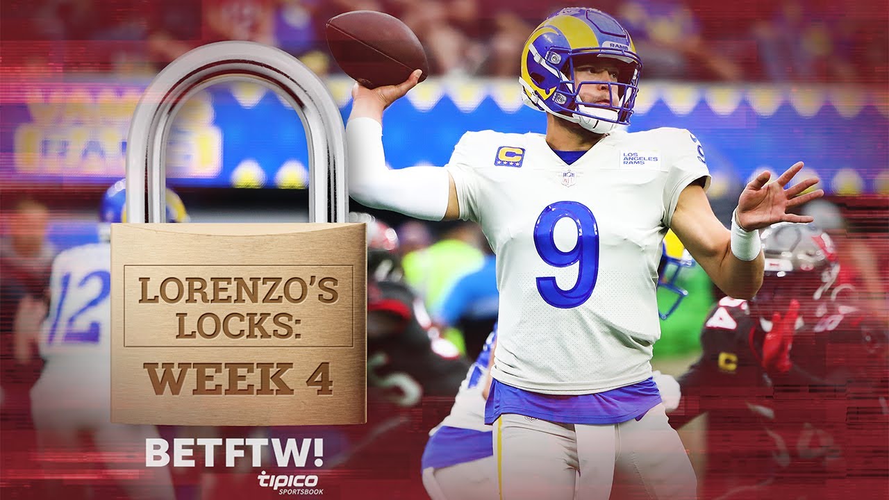 NFL Week 4: The LA Rams are a lock | Lorenzo's Locks - YouTube
