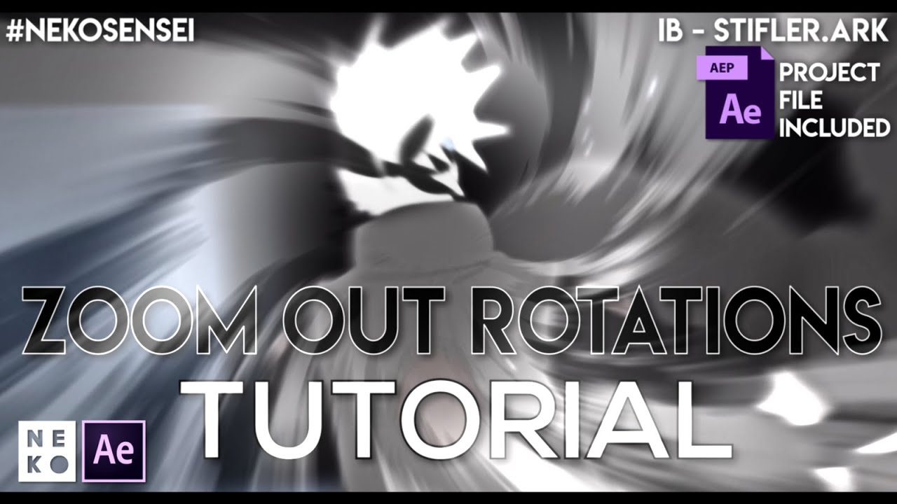 Smooth Rotations After Effects Amv Tutorial #Nekosensei - YouTube