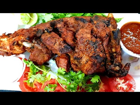 Roasted raan 2 kg bakray ki masaledar raan bakri eid special recipe in ...