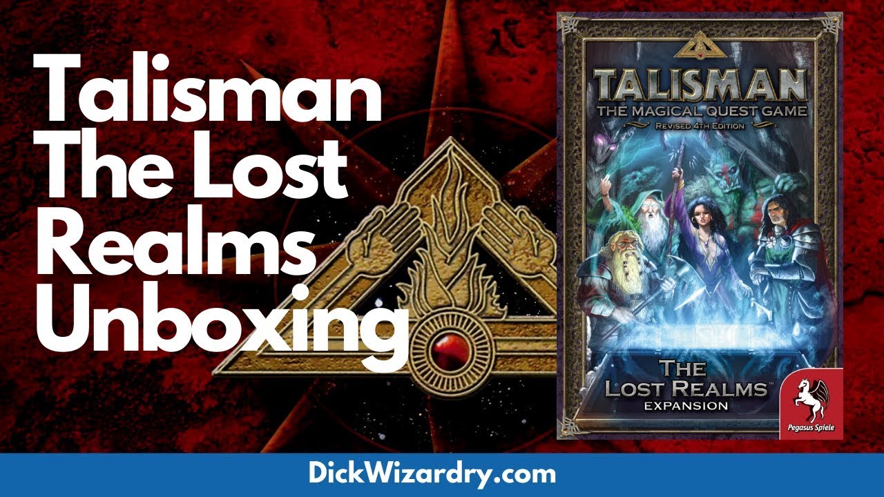 Talisman Lost Realms Unboxing - YouTube