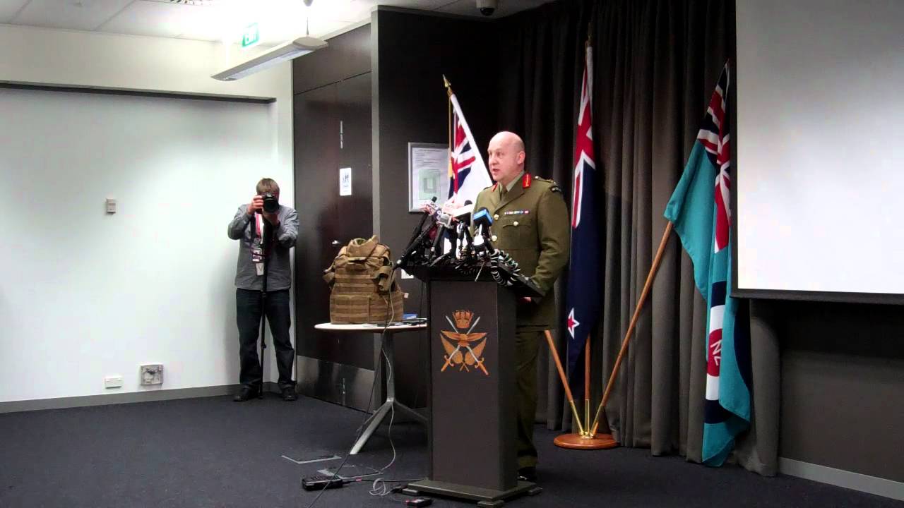 NZDF Briefing On Death Of SAS Trooper Corporal Doug Grant - YouTube