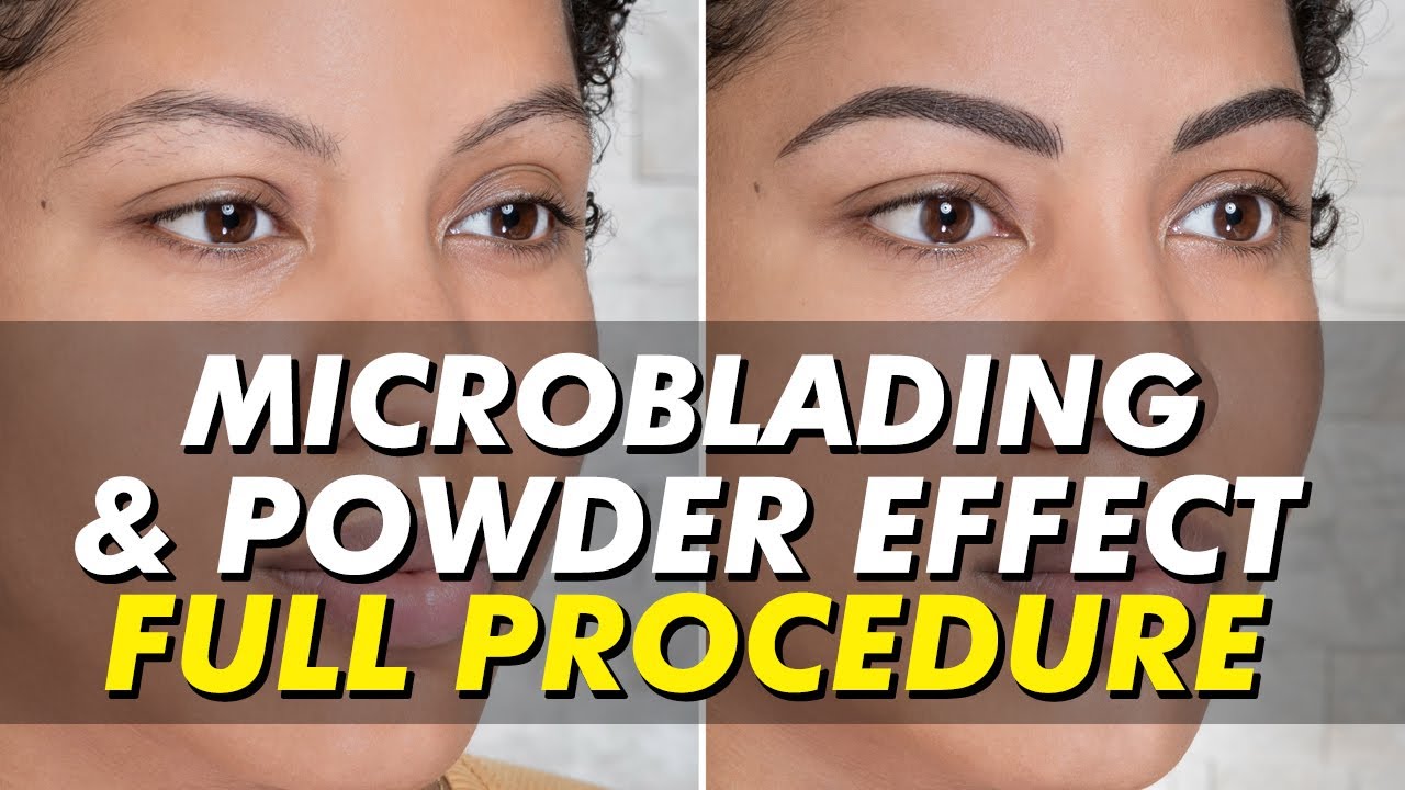 Bold brows with microblading + micro-shading | Semi-permanent eyebrows ...