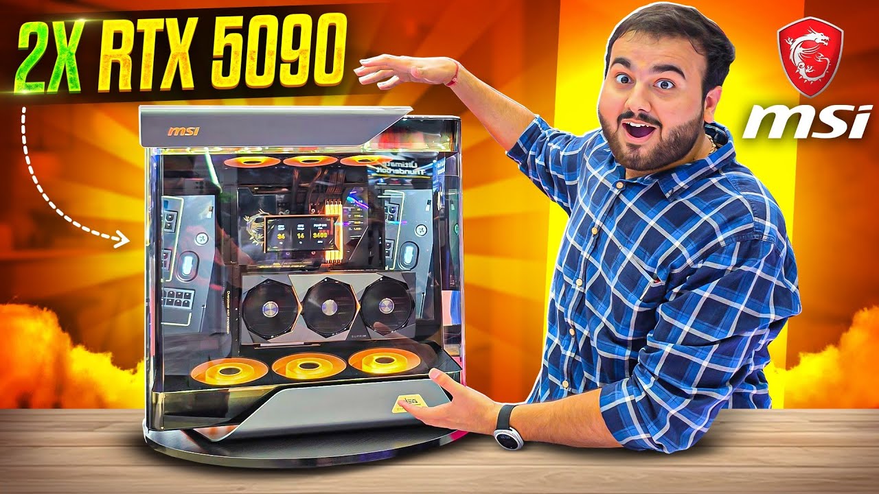 Most Powerful Gaming PC Build with Two RTX 5090s ! - YouTube