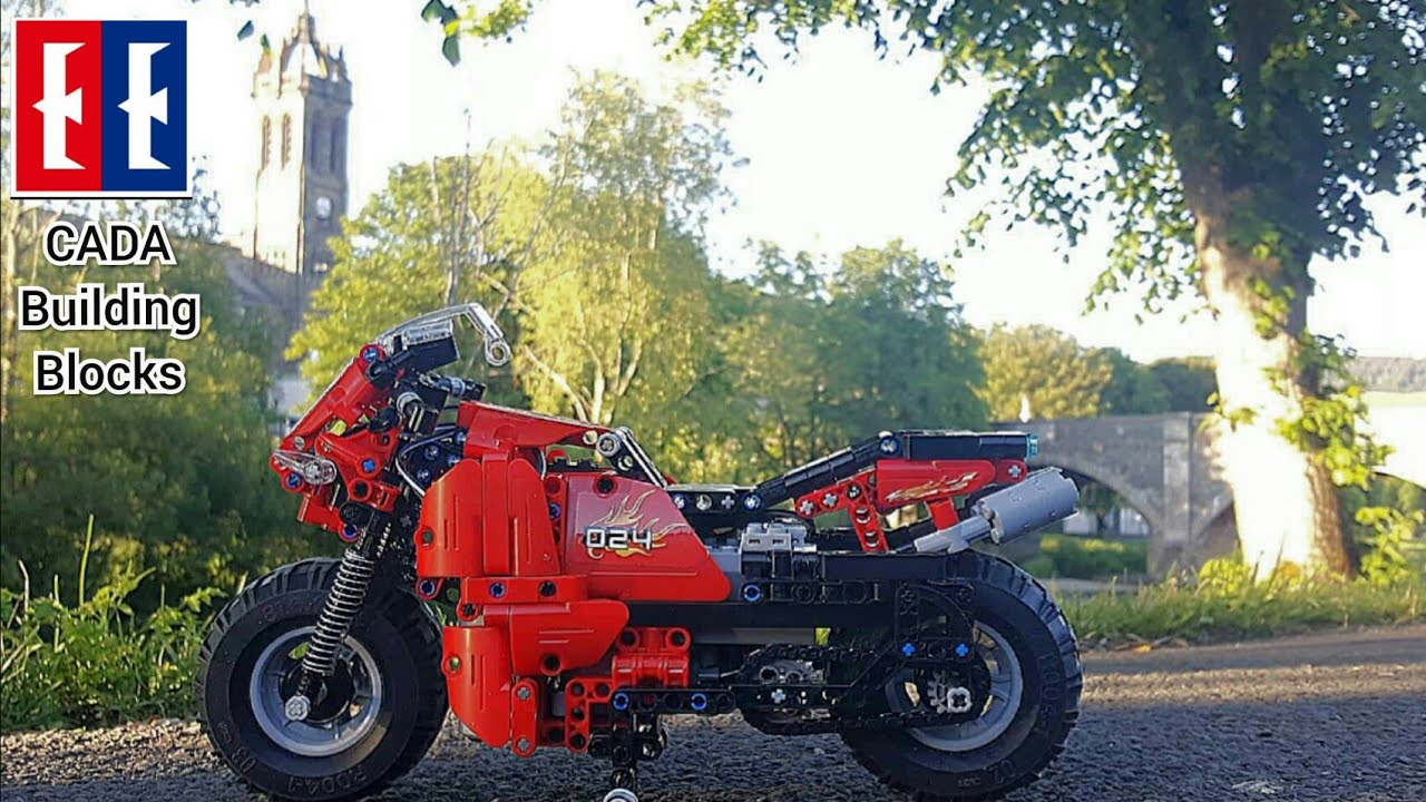 DoubleEagle - CADA rc motorbike (review) - YouTube