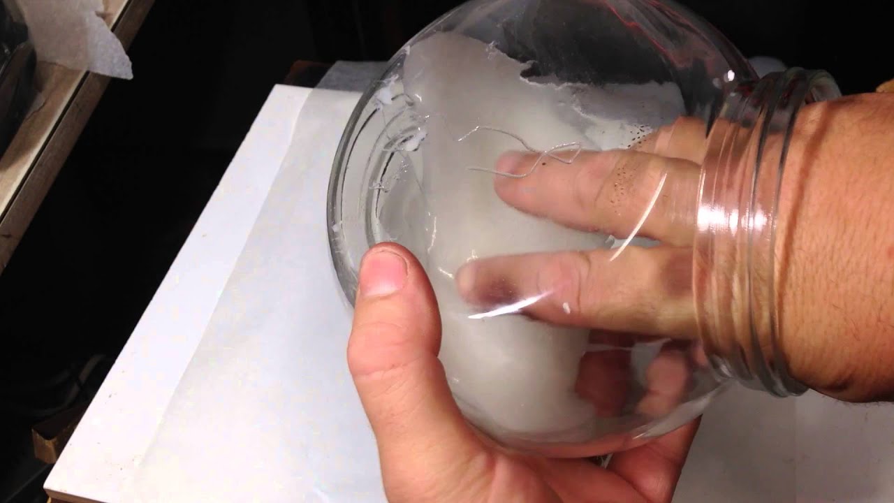 Episode 23 Experiment Expanded Polystyrene and Acetone - YouTube