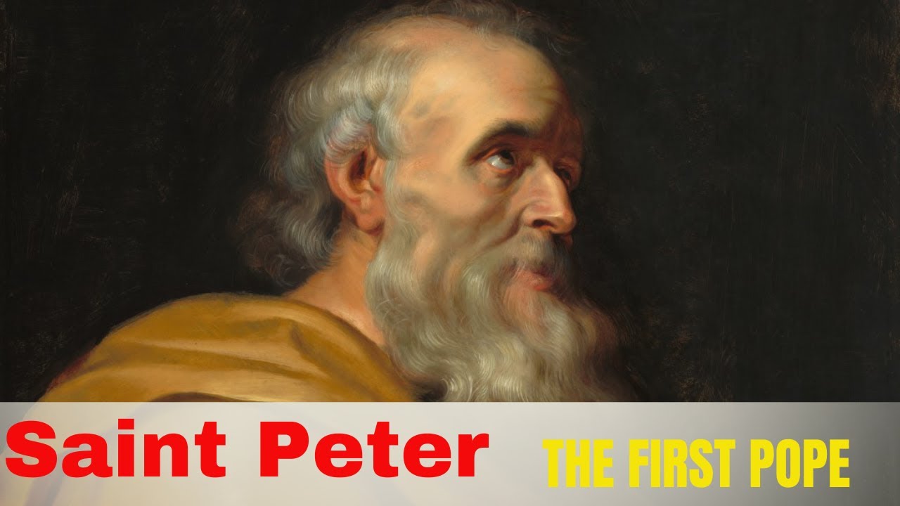 SAINT PETER the FIRST POPE - YouTube