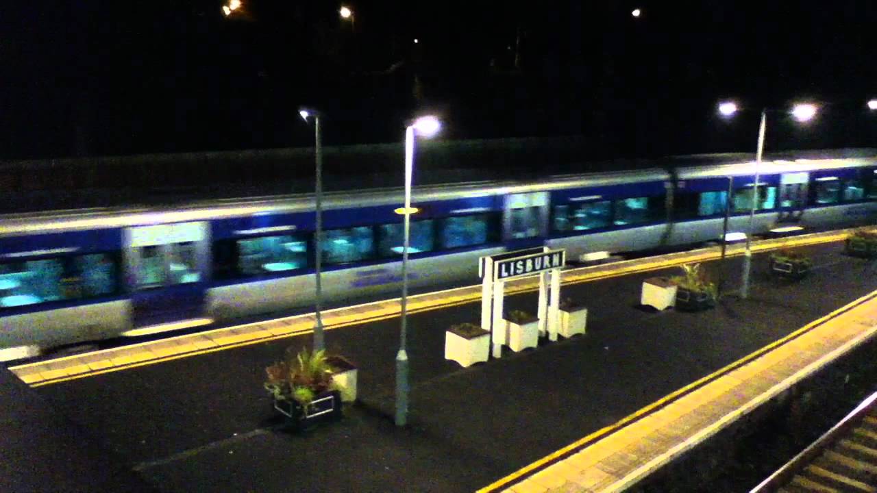 NIR CAF 3000 Class At Lisburn Train Station - YouTube