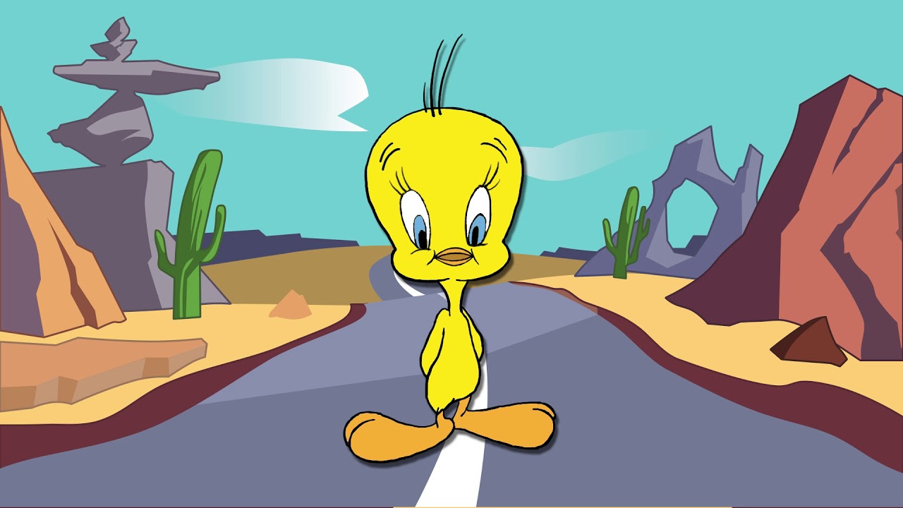 Tweety Bird - I love you (2D Animation) - YouTube