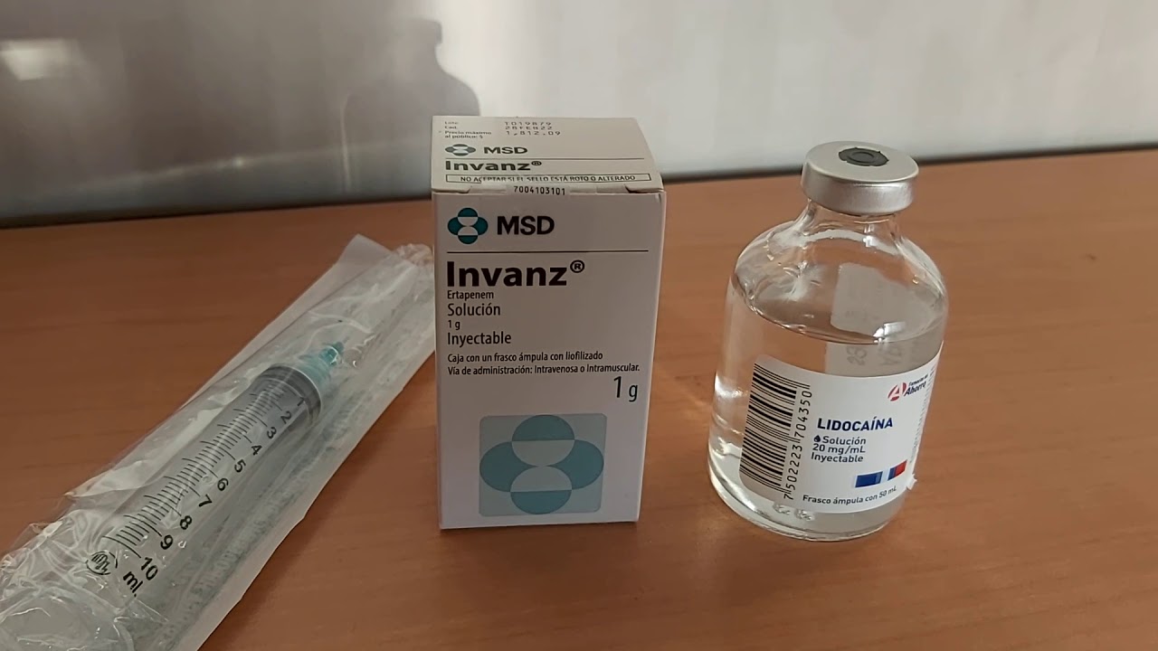 INVANZ Polvo 1g. - YouTube