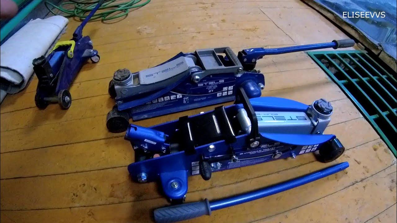 обзор подкатных гидравлических домкратов Stels 51131 и Stels 51152 ...