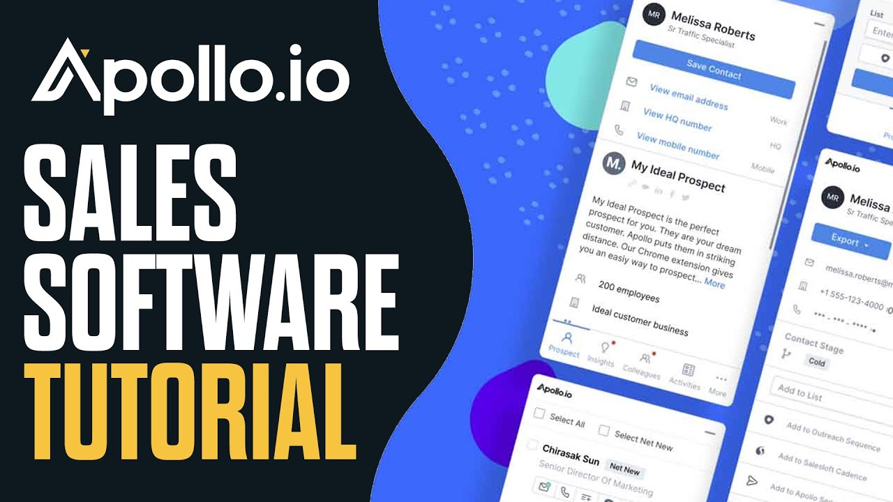 How To Use Apollo.IO | Sales Software Tutorial (2023) - YouTube
