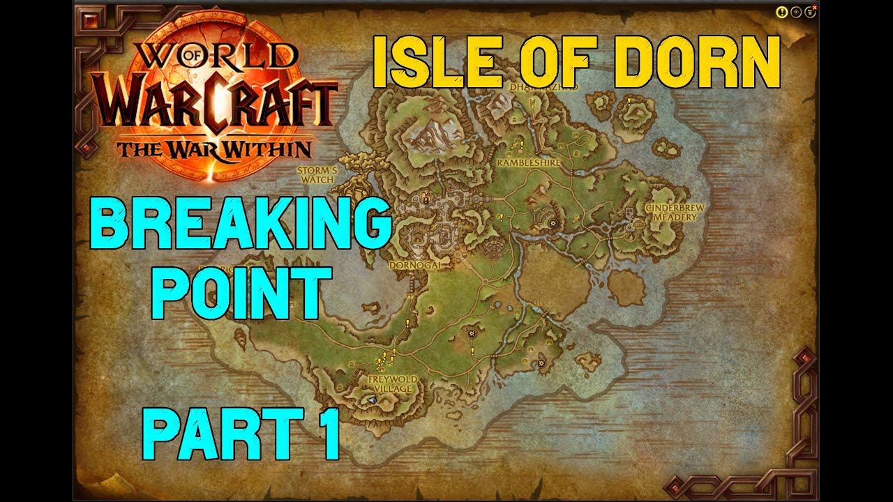 The War Within Quest Guide - Isle Of Dorn Part 1 - Breaking Point - YouTube