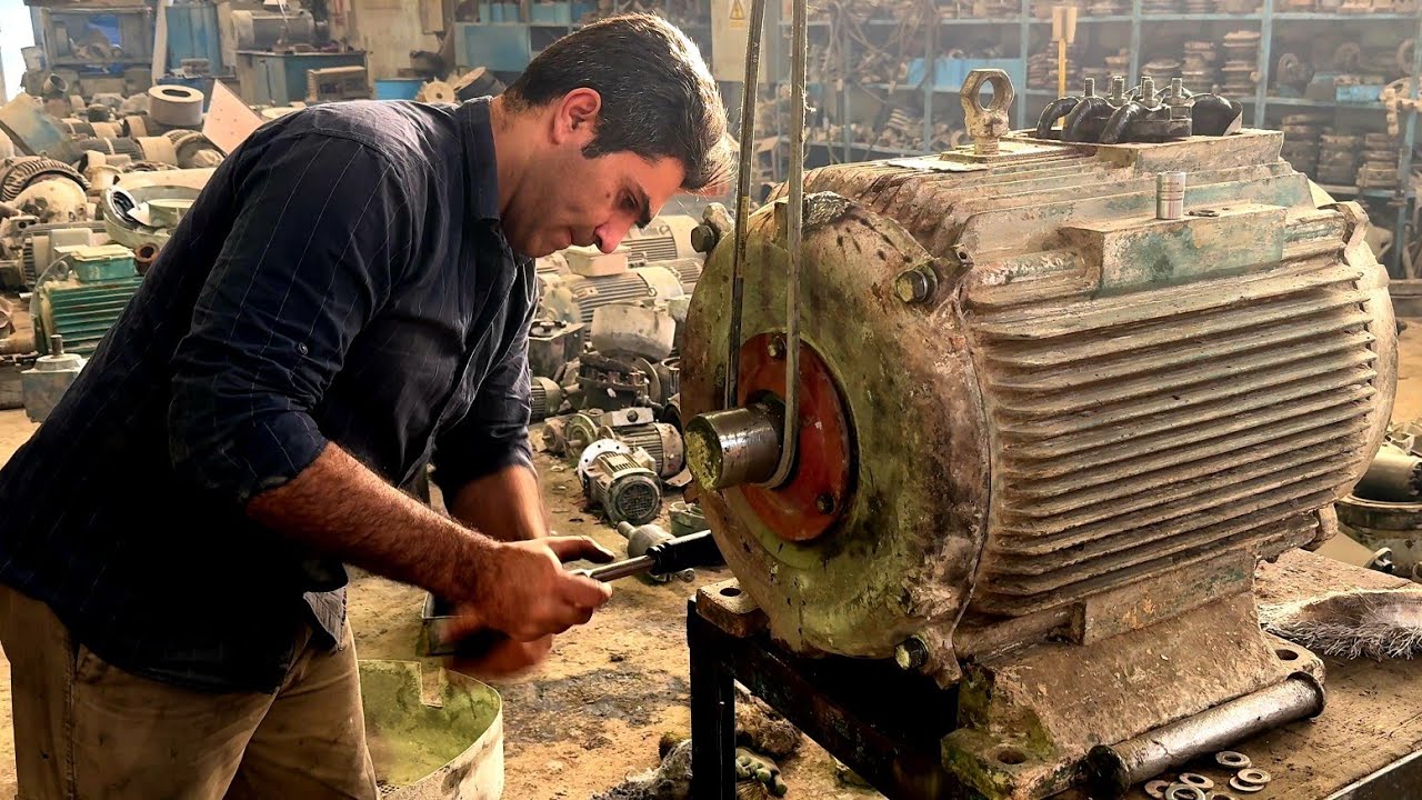 everything about the winding of electric motors ||Assembling the ...