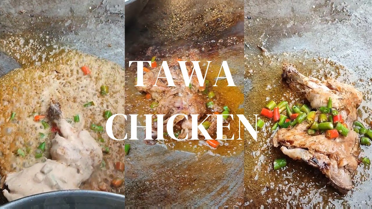 Xtreme Tawa Chicken | Husainabad Street Food Karachi Pakistan - YouTube