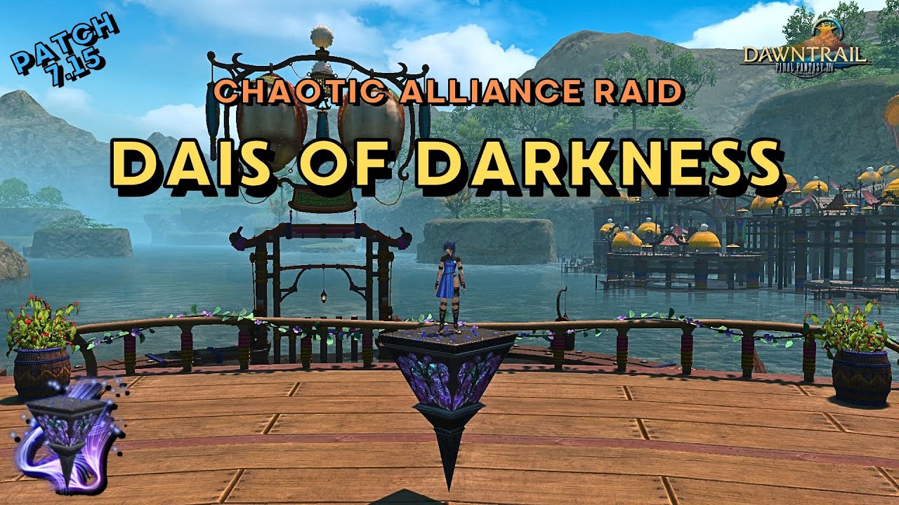 Dais of Darkness - Mount Showcase | FFXIV Chaotic Alliance Raid Reward ...