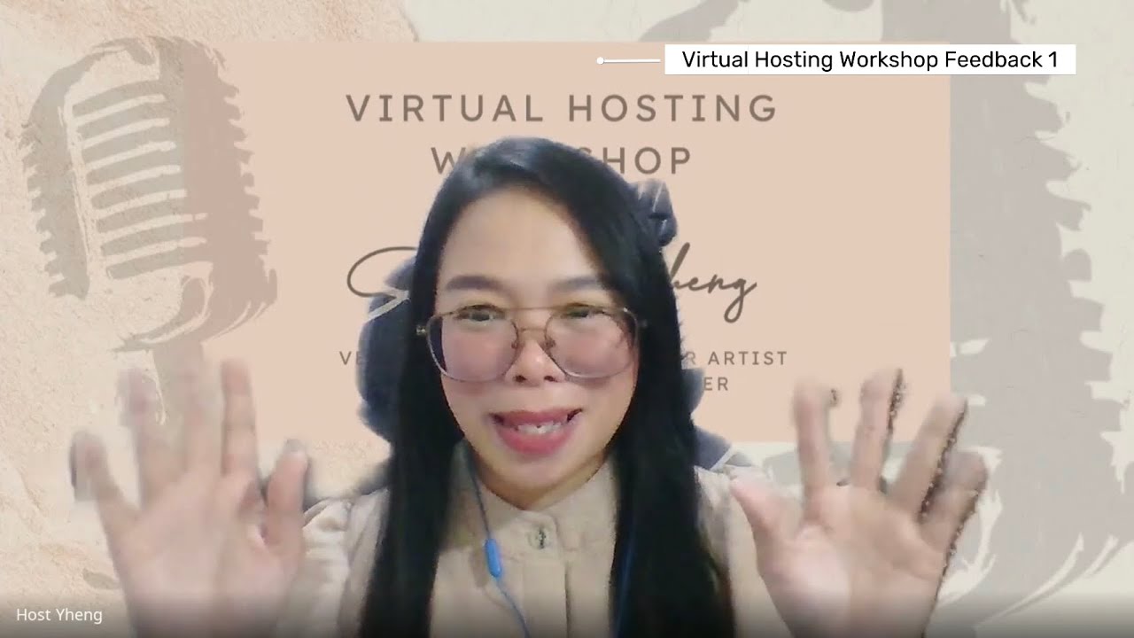 Virtual Hosting Workshop Feedback from Aspirants #1 - YouTube