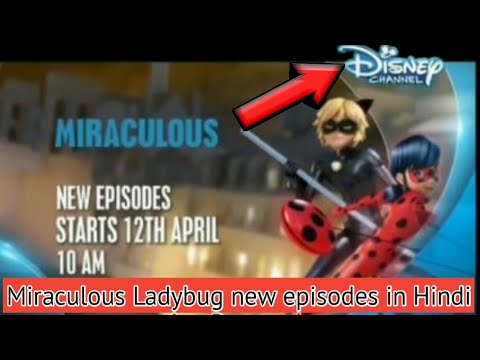Miraculous ladybug new episodes in Hindi Promo in Disney channel - YouTube