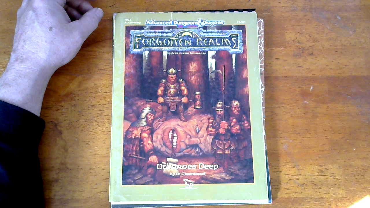 Dwarves Deep, Forgotten Realms, 2nd Edition AD&D - YouTube