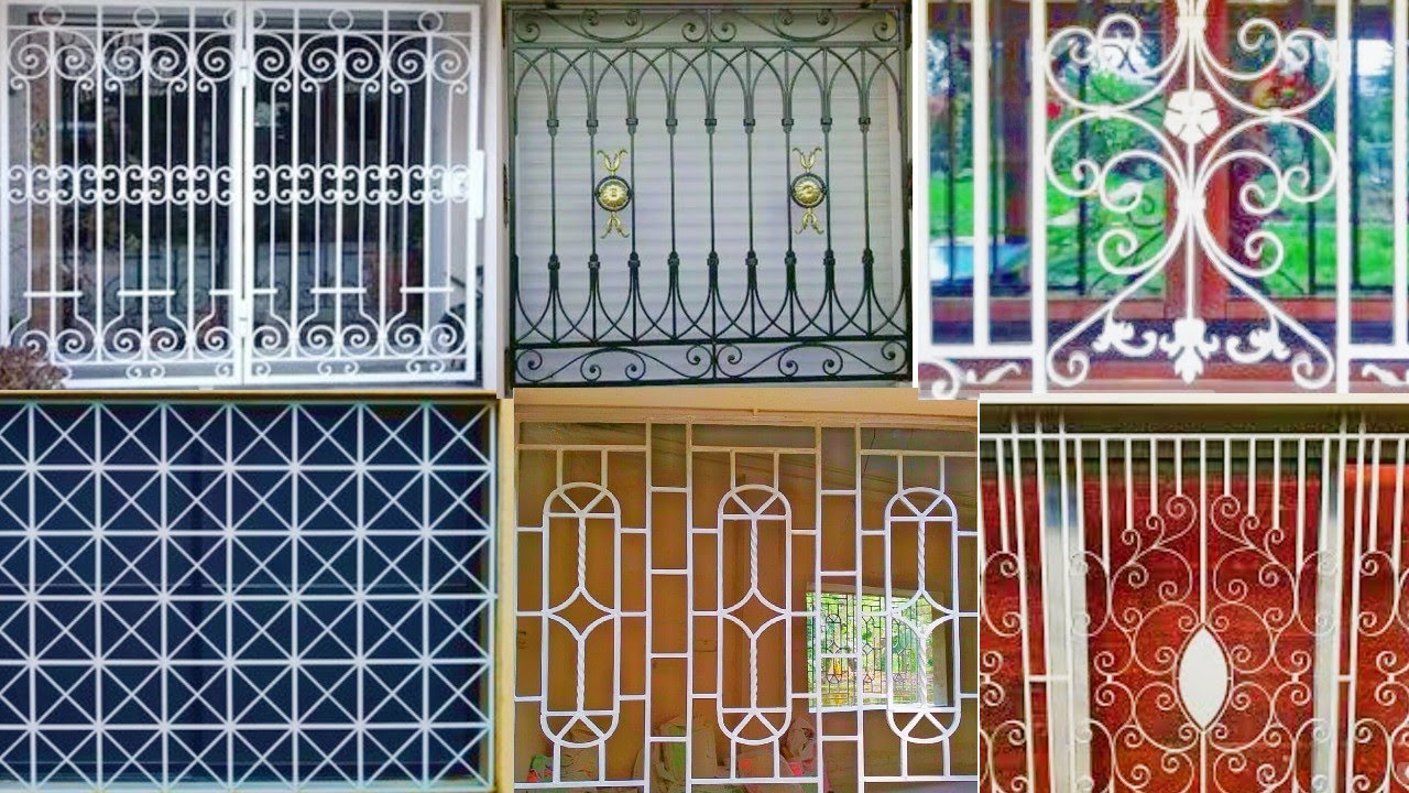 50 latest window grill design| grill ka design 2024 model - YouTube