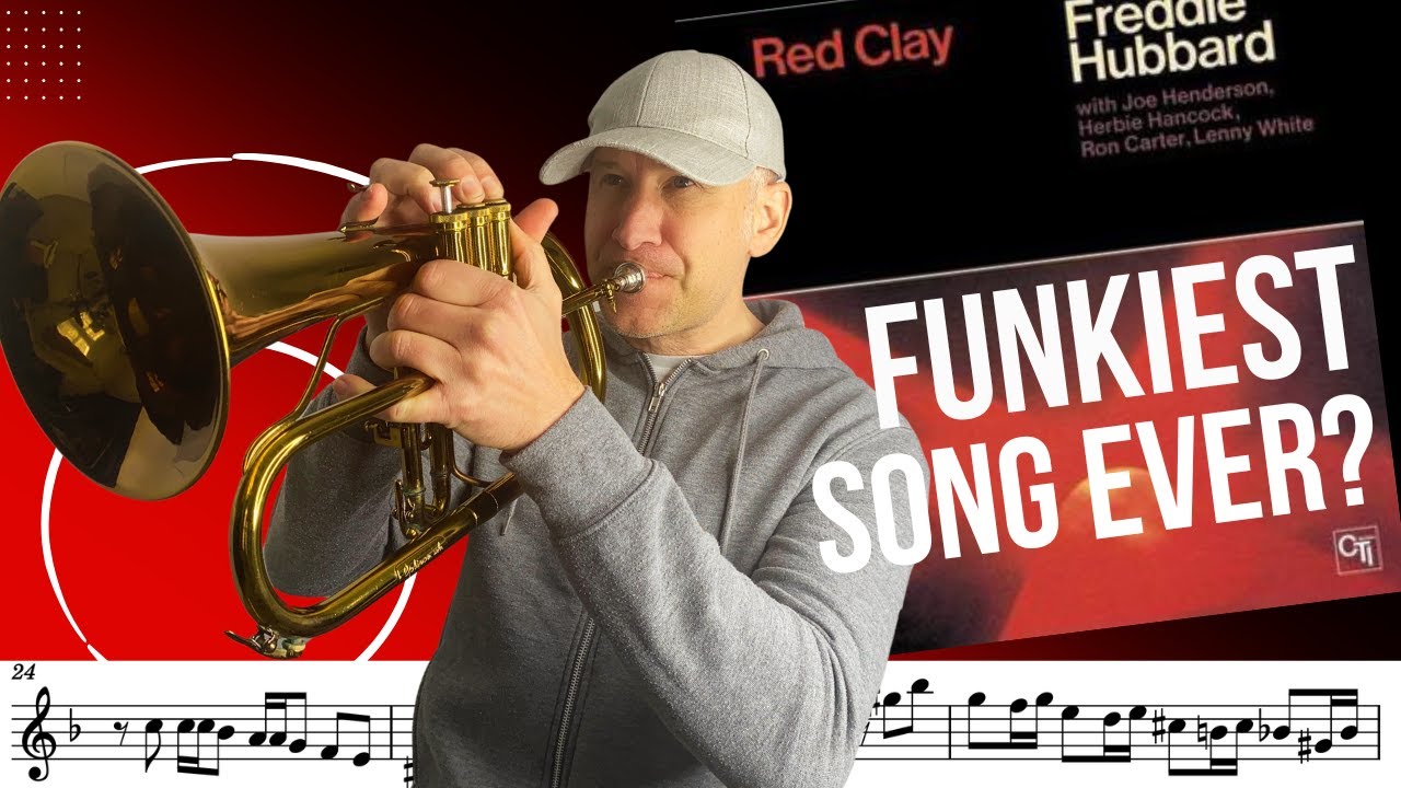 Trumpet - "Red Clay" with transcription - YouTube