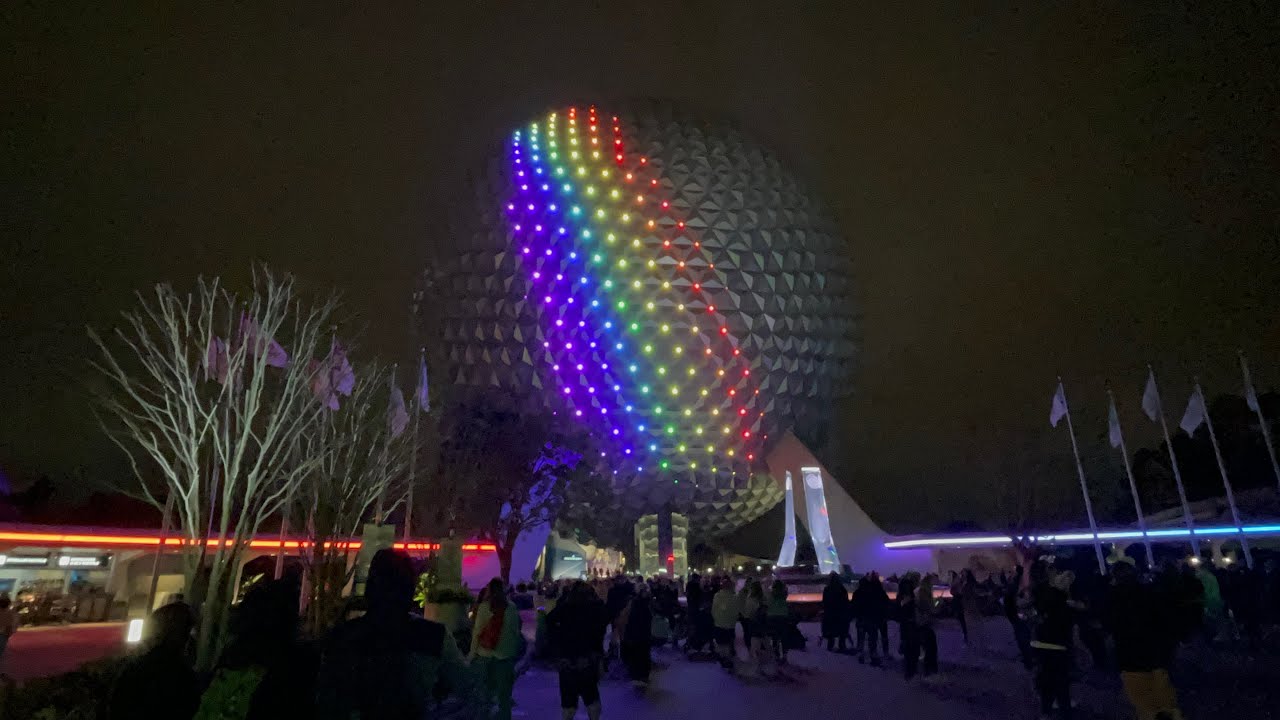 Muppets Rainbow Connection Beacon of Magic on Spaceship Earth - Epcot ...