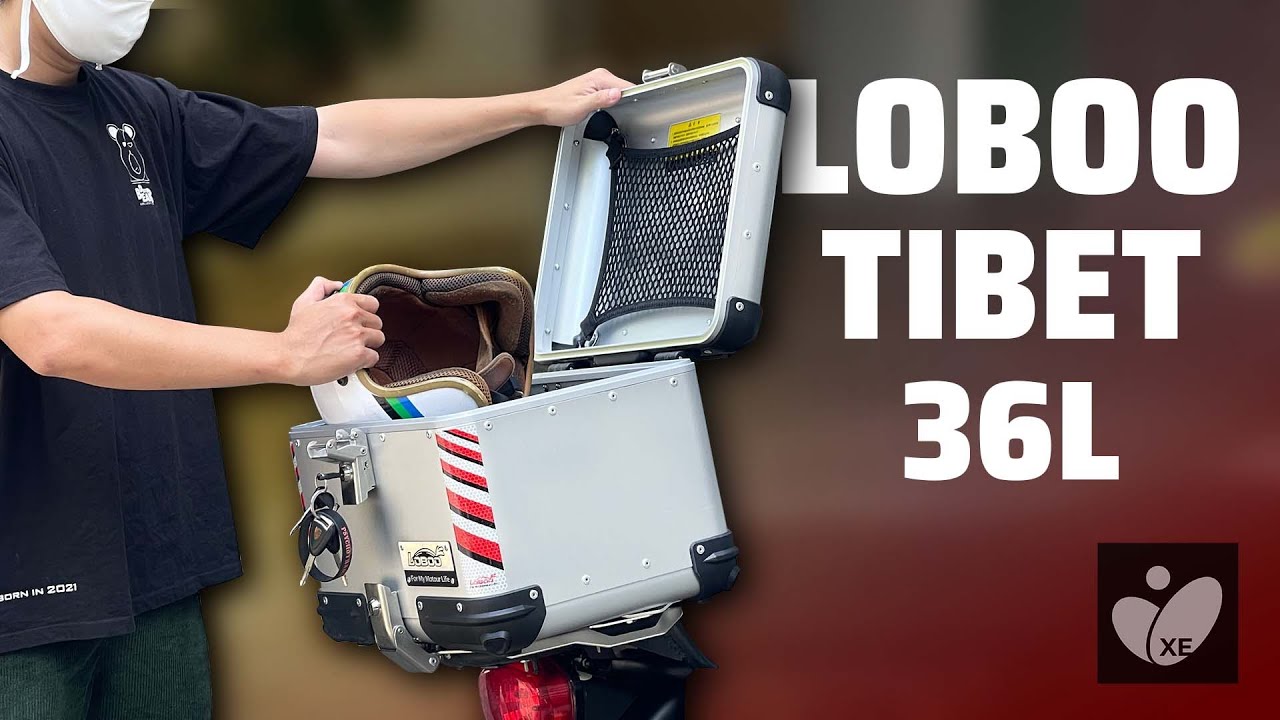 Trên tay: Loboo Tibet 36L thùng nhôm - YouTube